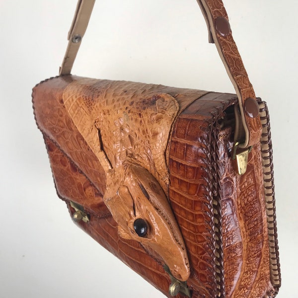 Alligator Head Purse - Etsy