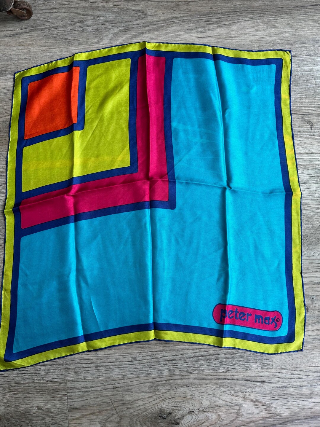 Vintage 1960’s 60’s 1970’s 70’s Silk Peter Max Scarf - Etsy