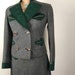 Vintage 1930s 30s 1940s 40s Austrian Embroidered Loden Suit Tyrolean ...