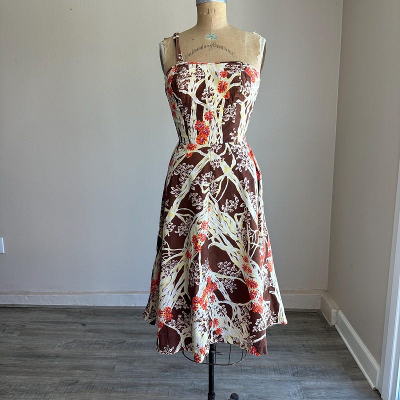 Monstera Print Dresses - Etsy