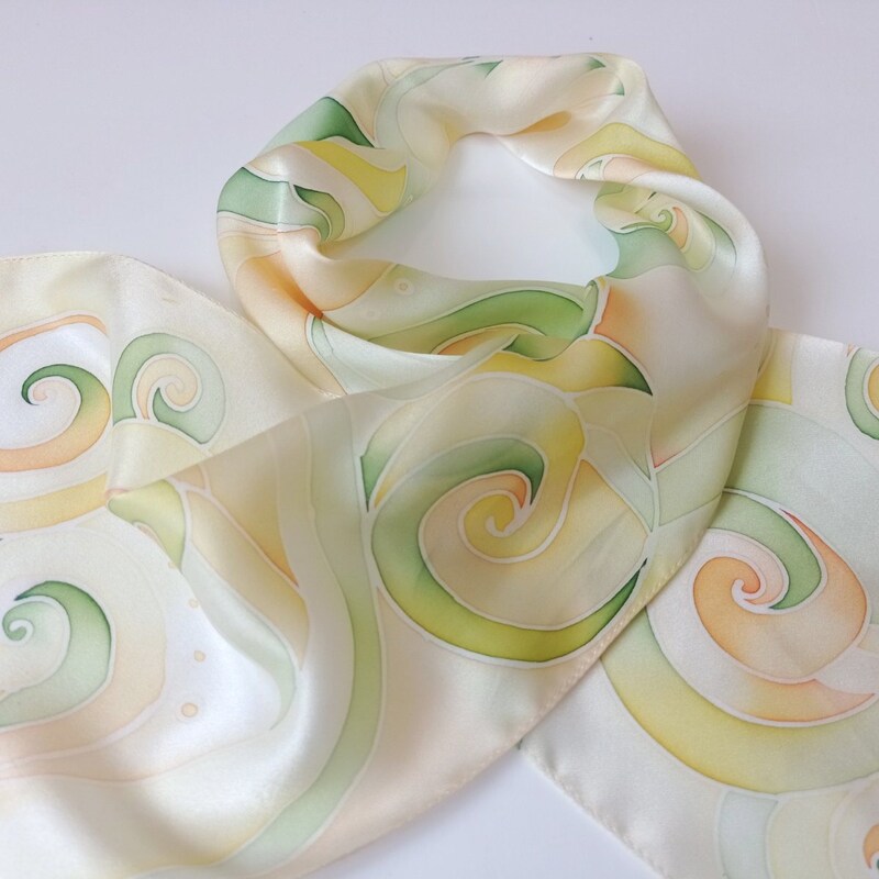 Chartreuse Scarf - Etsy