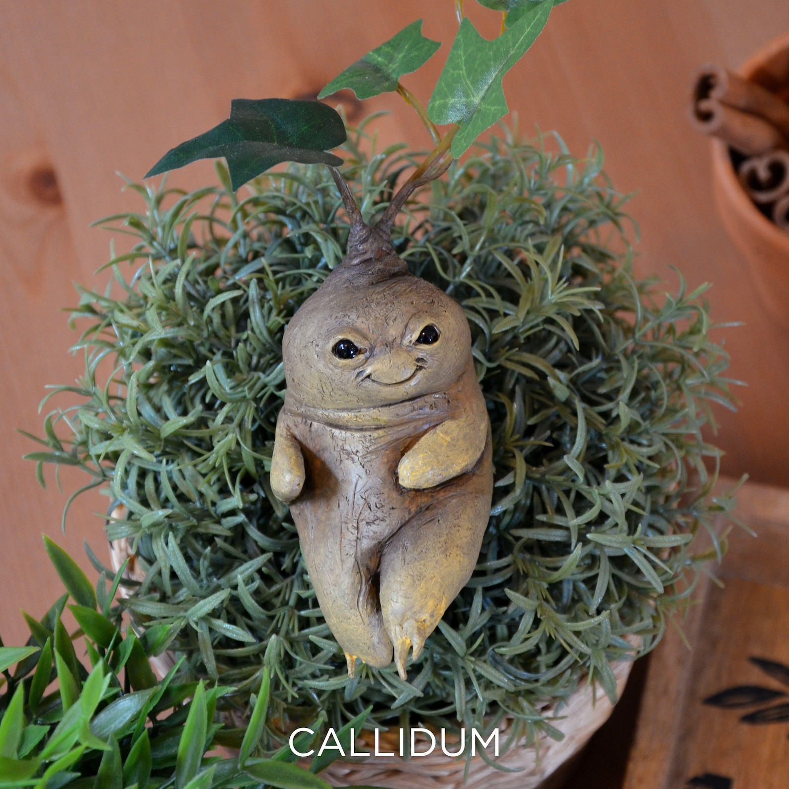 Mandrake With Pot Hand Painted - Etsy