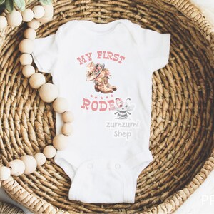 My First Rodeo PNG , Baby Rodeo, Pink Cowgirl Boots & Hat, PNG, 1st ...