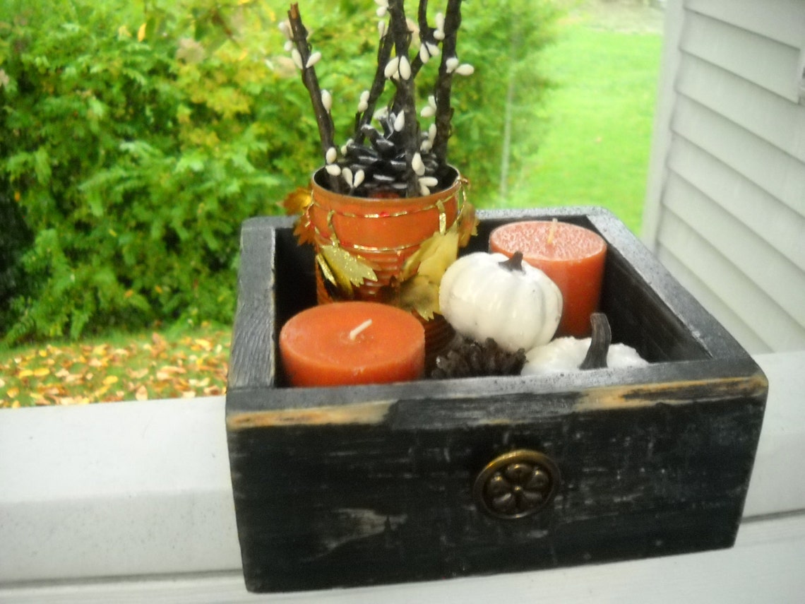 Rustic Handmade Centerpiece Table Decor With - Etsy