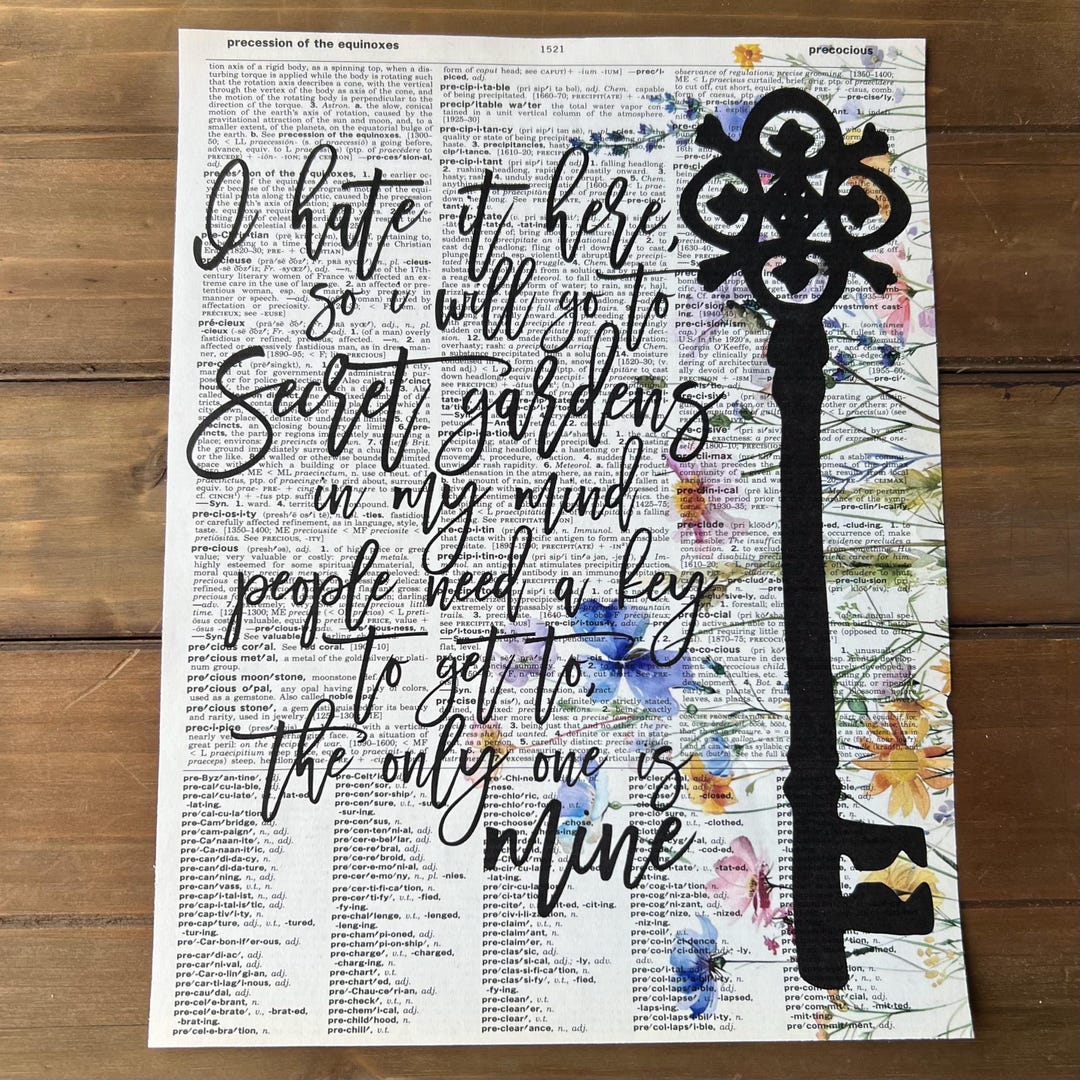 I Hate It Here Taylor Swift Quote Vintage Dictionary Print Secret ...