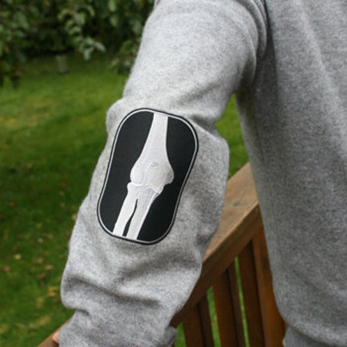 X-ray Knee Patch Iron-on Radiology Broken Bone Doctor - Etsy