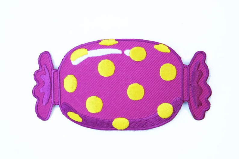 Candy Sweet Iron-on Patch Sweet Tooth | Etsy