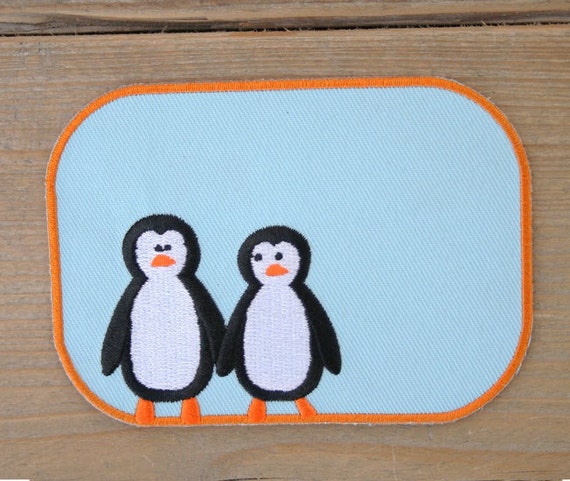 Penguins Iron on Patch - Etsy