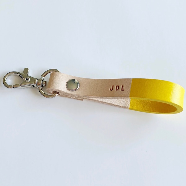 Yellow Keychain - Etsy