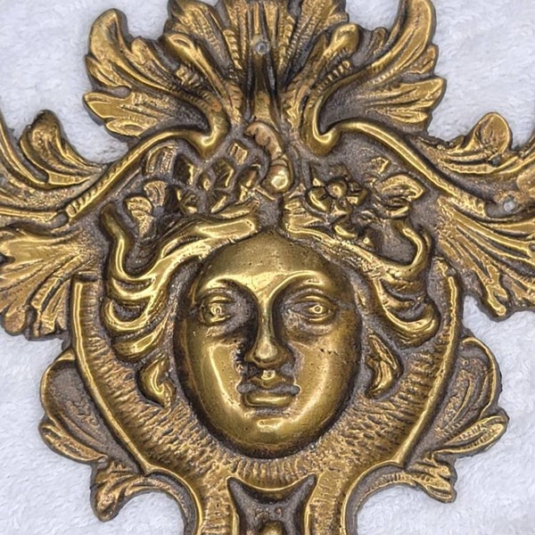 Brass Face - Etsy