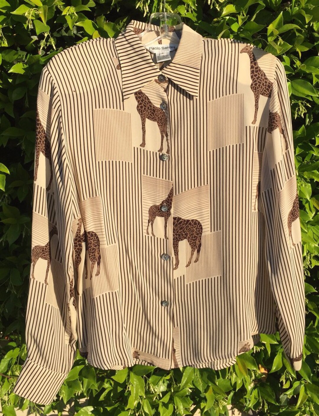 Giraffe Blouse - Etsy
