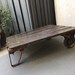 Rail Cart Coffee Table - Etsy