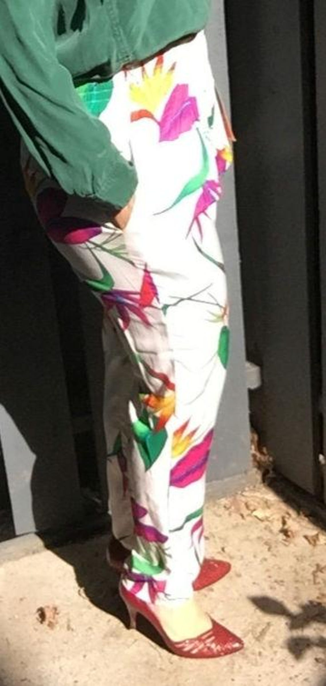 Floral Pants - Etsy