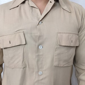 Cream Colored Button Up - Etsy