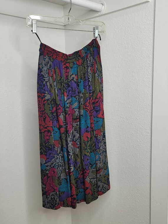 Multi Colored Long Skirt - Gem
