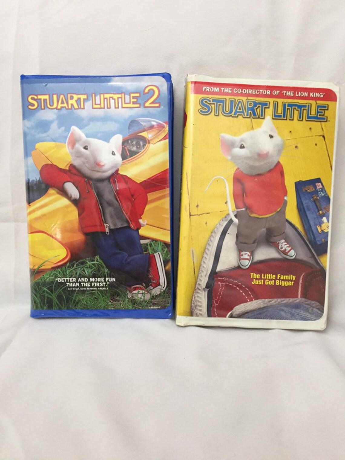 VHS Stuart Little and Stuart Little Two - Etsy