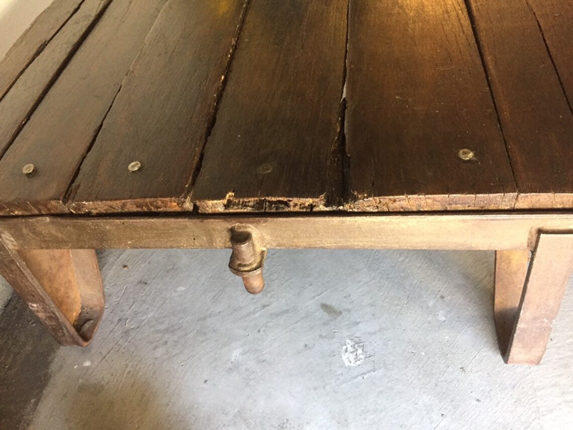 Rail Cart Coffee Table - Etsy