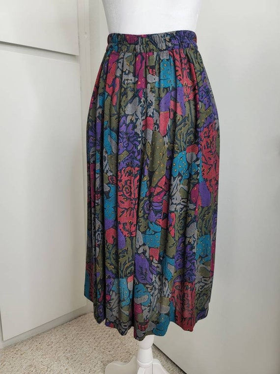 Multi Colored Long Skirt - Gem