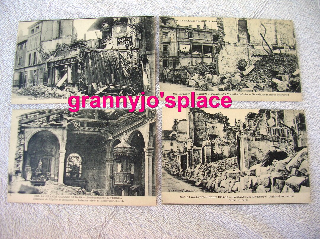 22 Original French WW1 La Grande Guerre Postcards. 1914-19 Artillery ...