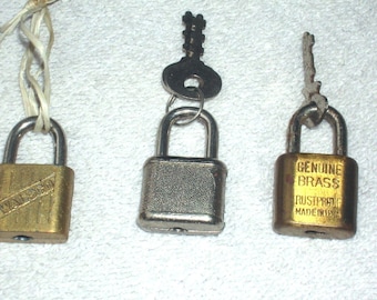 Miniature Locks Keys - Etsy