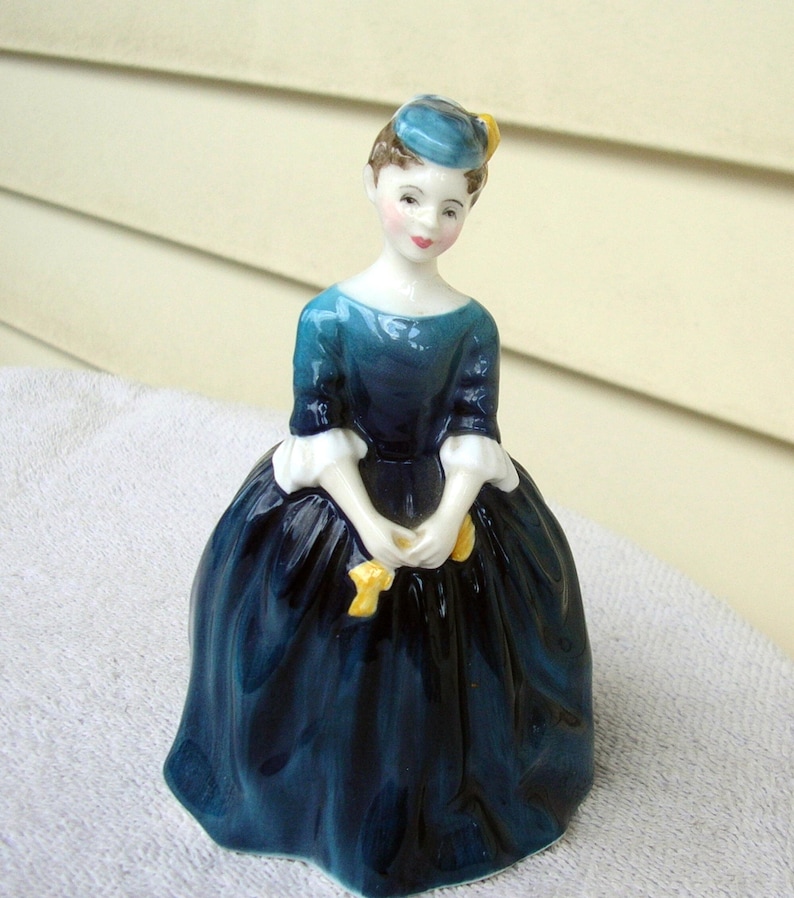 1965 Royal Doulton Hand Painted Porcelain Cherie Figure HN2341 by Peggy ...