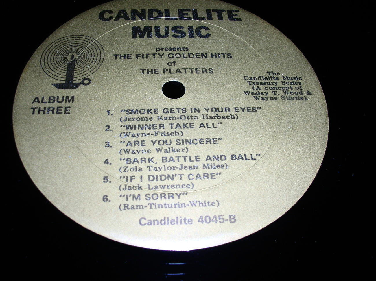 1975 the 50 Golden Hits of the Platters, 4 Record Box Set 1st Issue N/M ...