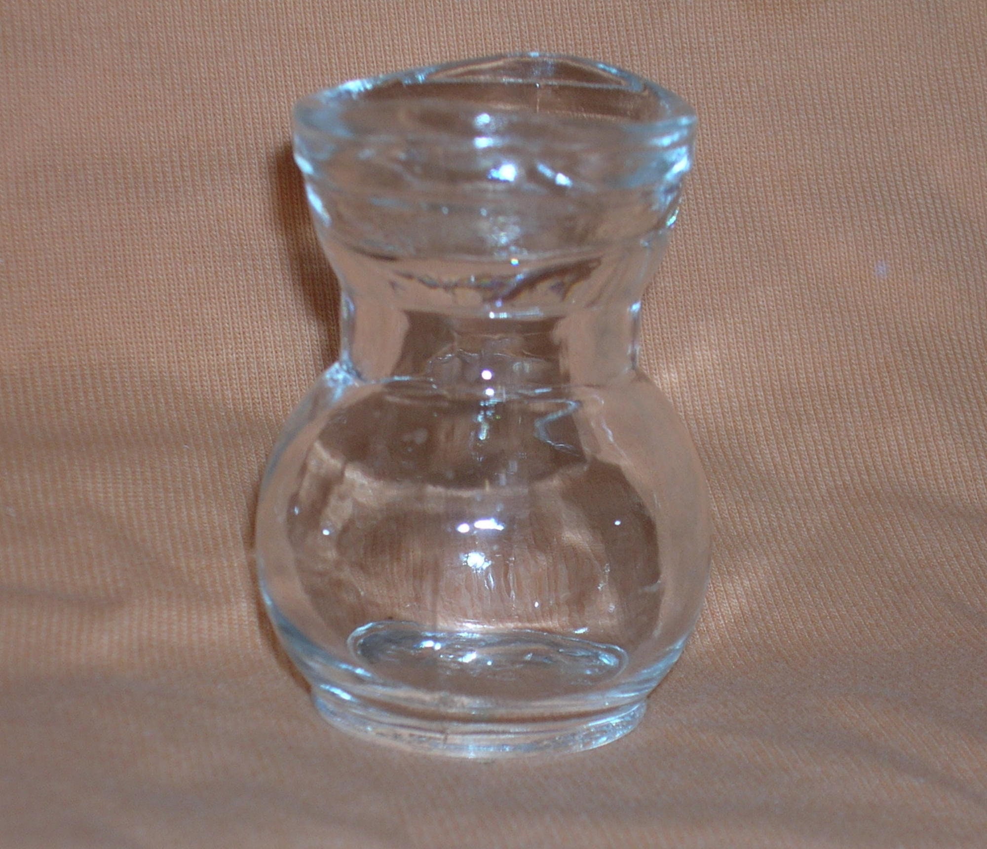 Vintage Clear GLASS Fishbowl Shape Eye Wash Cup D-99865 by Glassco Lot ...