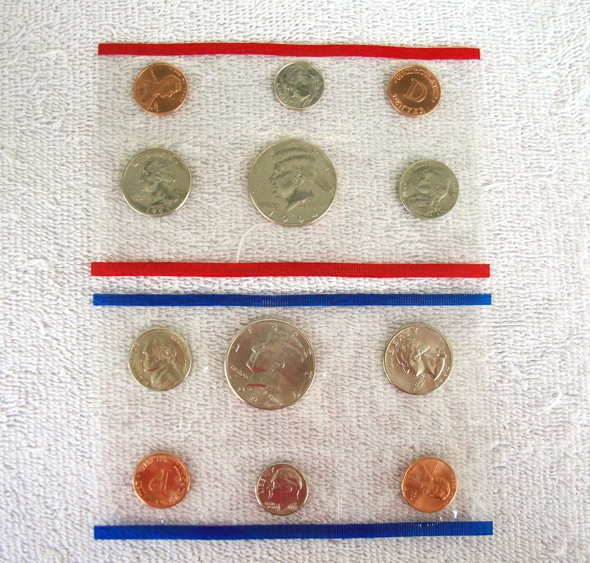 1994-95-97 Uncirculated Coin Set P and D Mint 30 Coins - Etsy