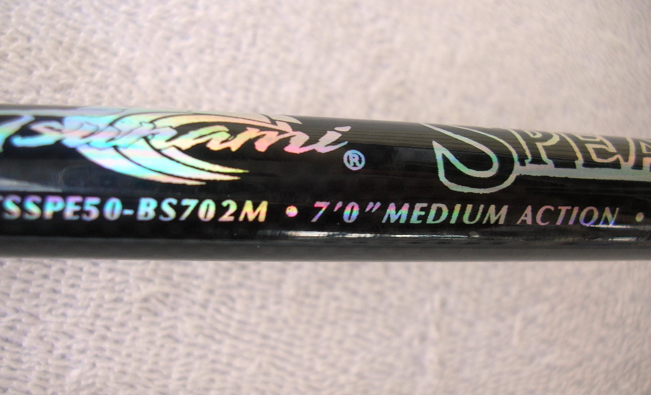 TSUNAMI SPEAR Spinning Rod 7’ Medium Action, Fresh/saltwater ...
