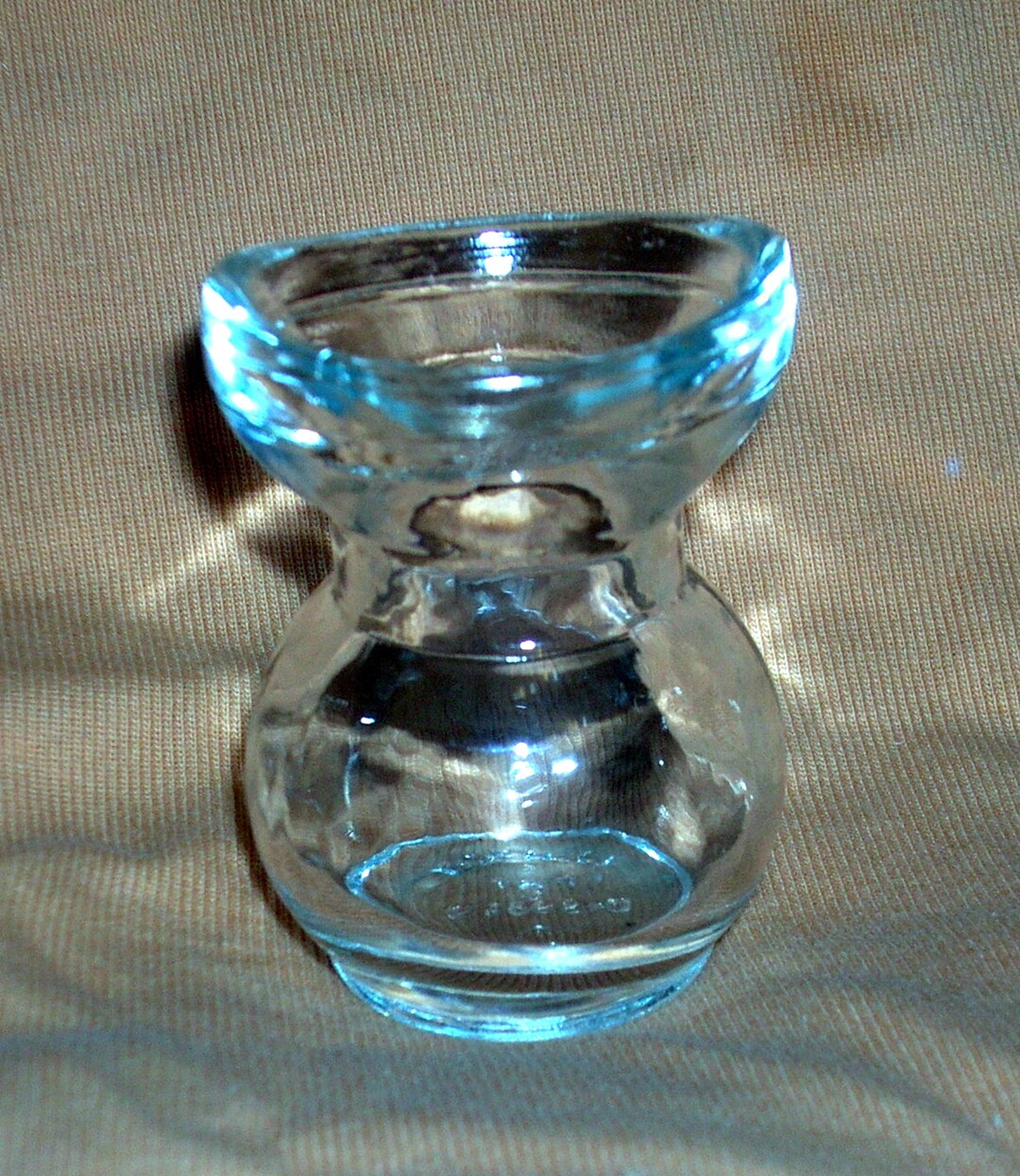 Vintage Clear GLASS Fishbowl Shape Eye Wash Cup D-99865 by Glassco Lot ...
