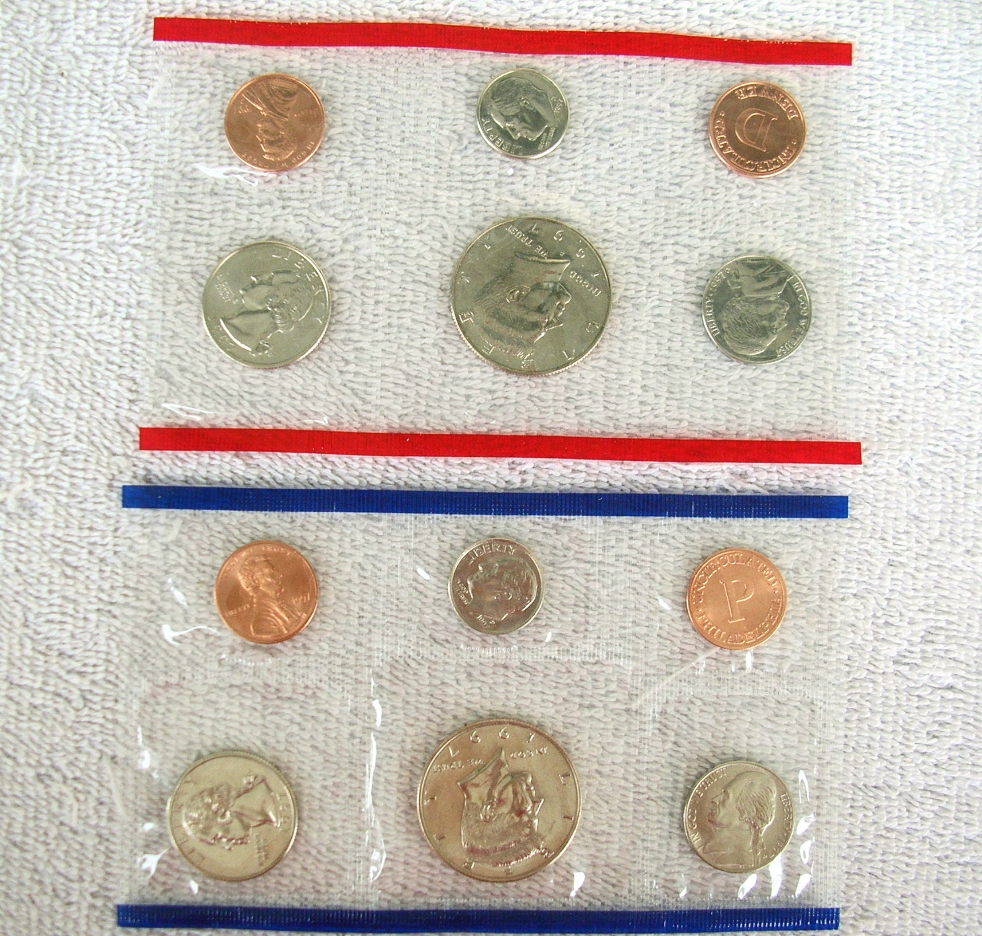 1994-95-97 Uncirculated Coin Set P and D Mint 30 Coins - Etsy
