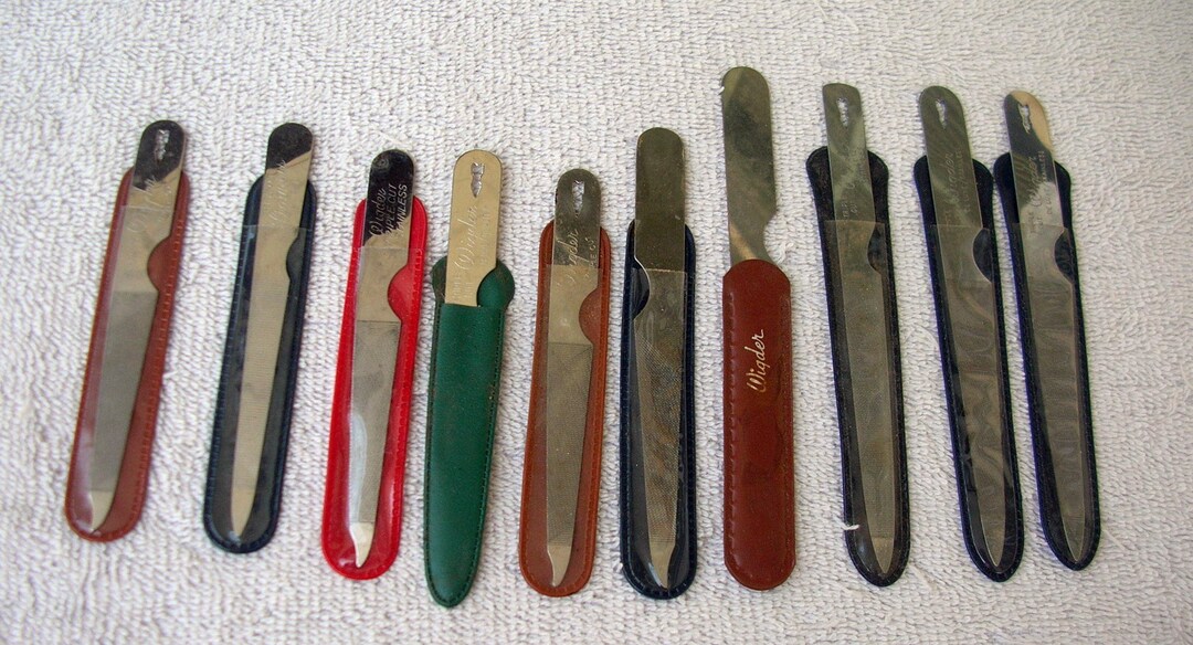 10 Vintage 1940's/ 50's Wigder Steel Nail Files - Etsy