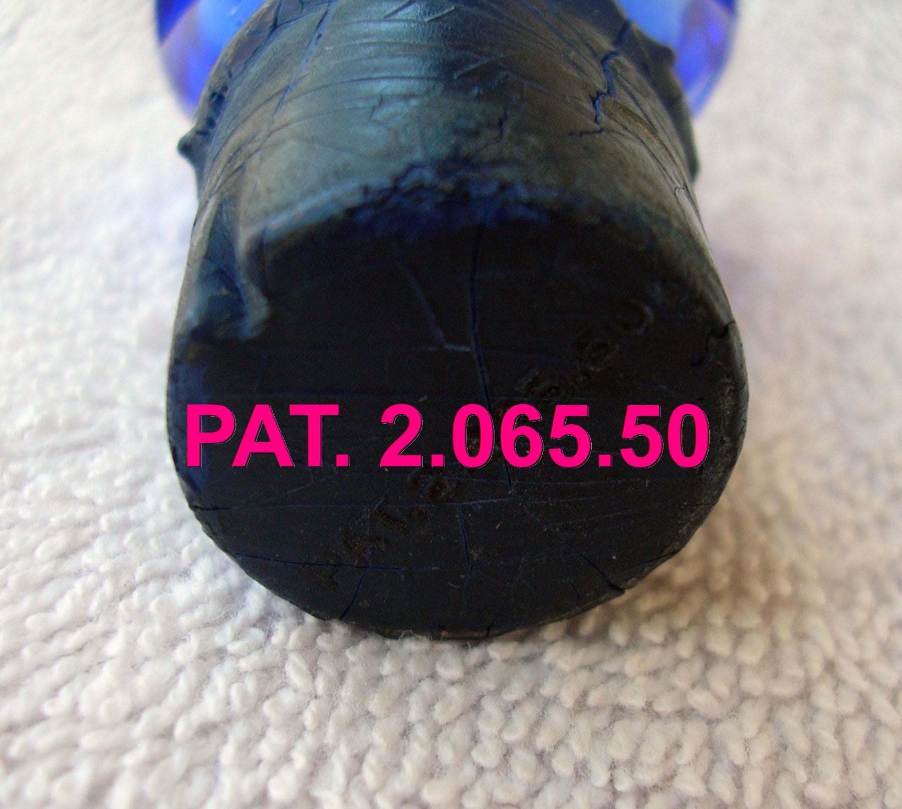 Vintage1920/30's WYETH Bro. COBALT BLUE Glass Eye Wash Stopper, Lot #24 ...