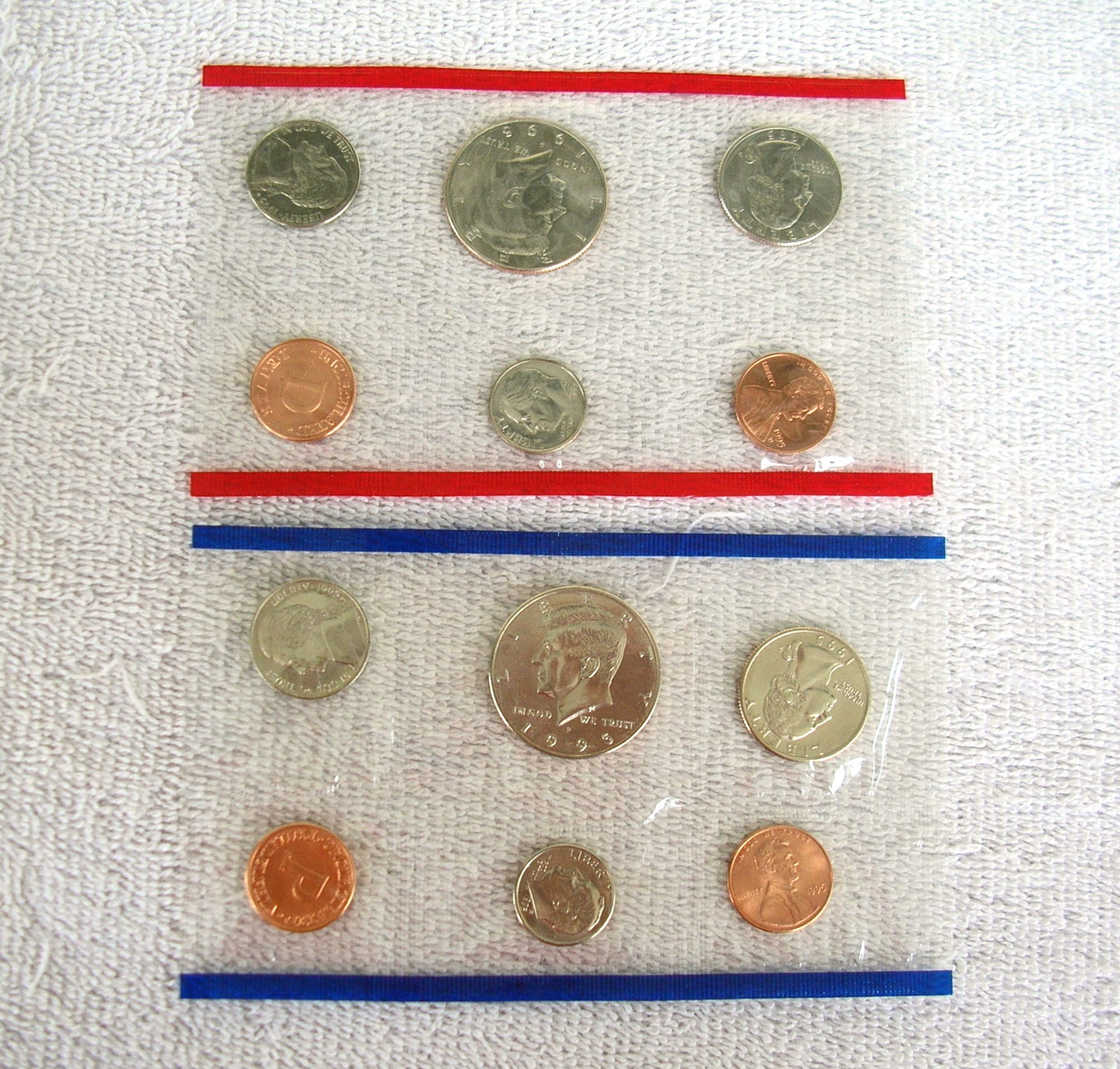 1994-95-97 Uncirculated Coin Set P and D Mint 30 Coins - Etsy