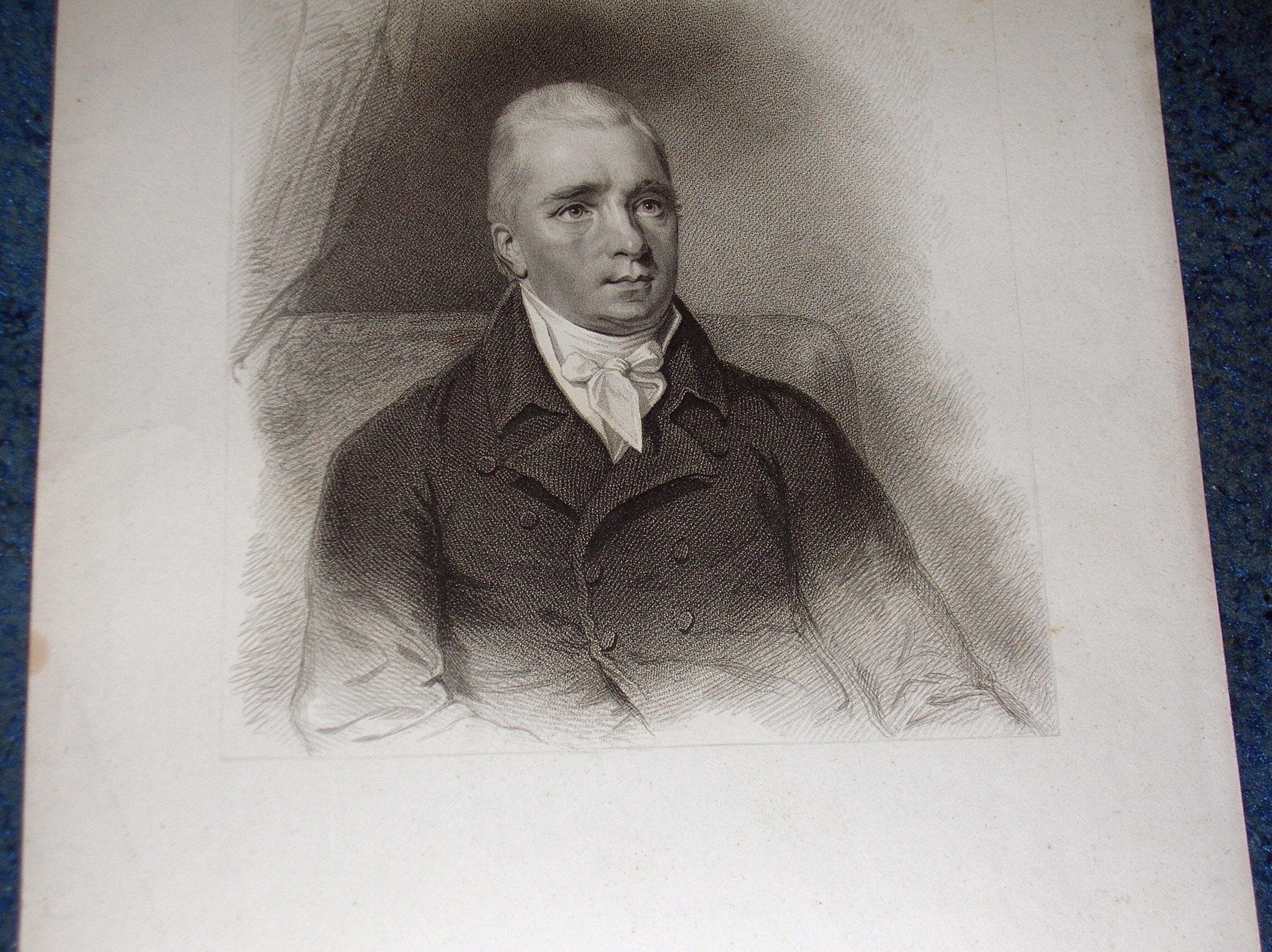 Original 1811 Engraving of Right Hon. George Ponsonby, Engraved by J ...
