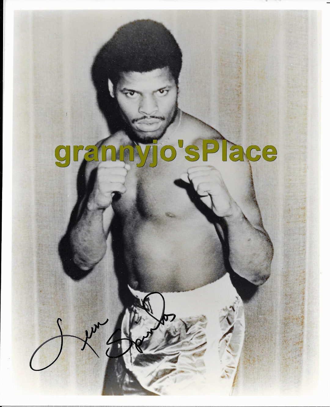 Original Hand Signed Autograph Boxing Photo of Leon Spinks - Etsy