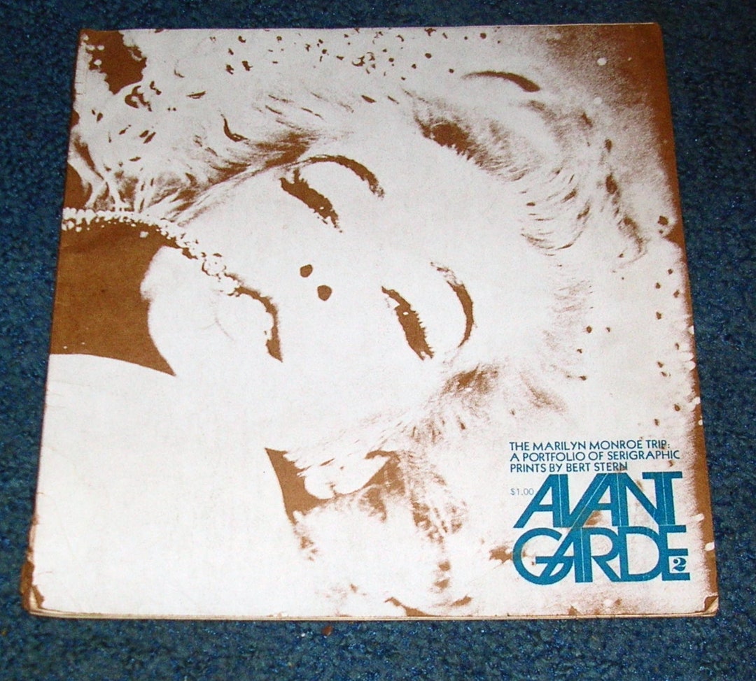 1968 Avant Garde Magazine #2, MARILYN MONROE, Picasso, Neon Psychedelic ...