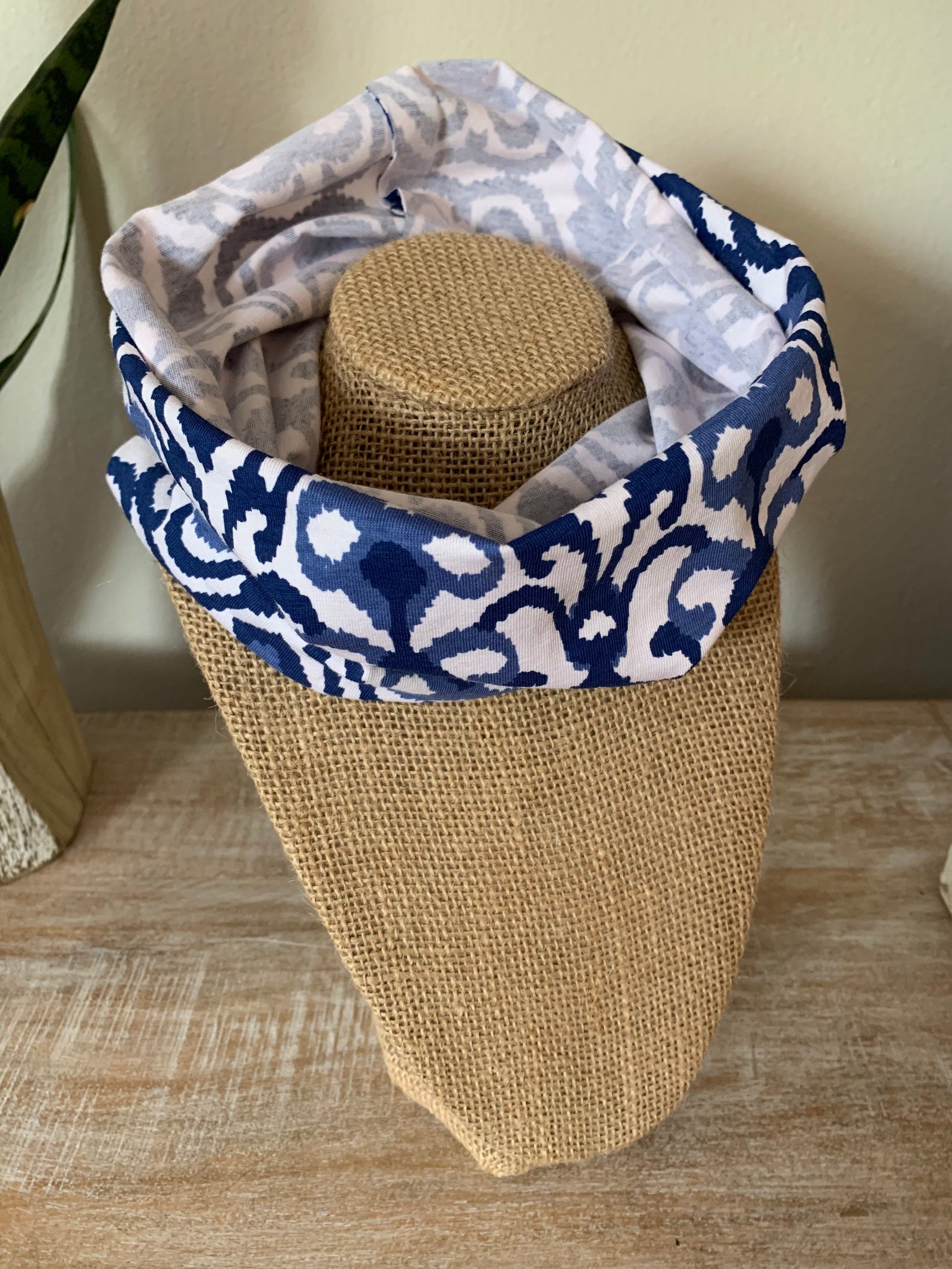 Blue Pattern Jersey Buff adulte | Etsy