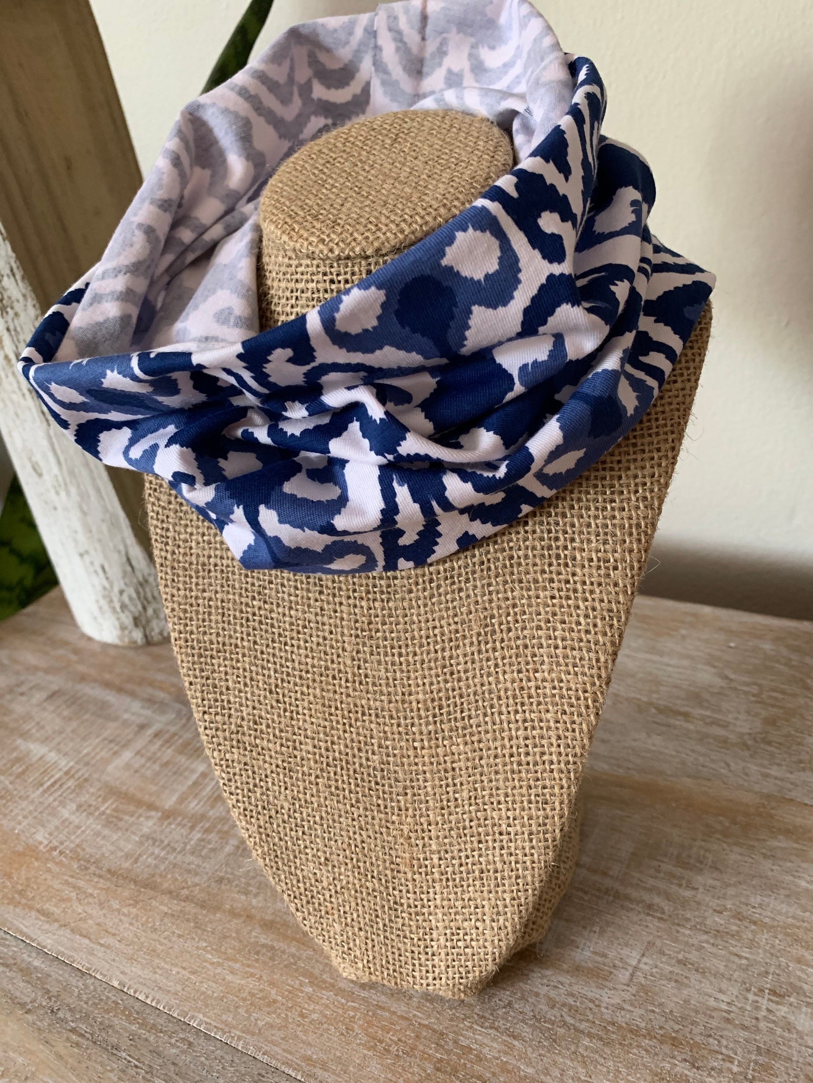 Blue Pattern Jersey Buff adulte | Etsy