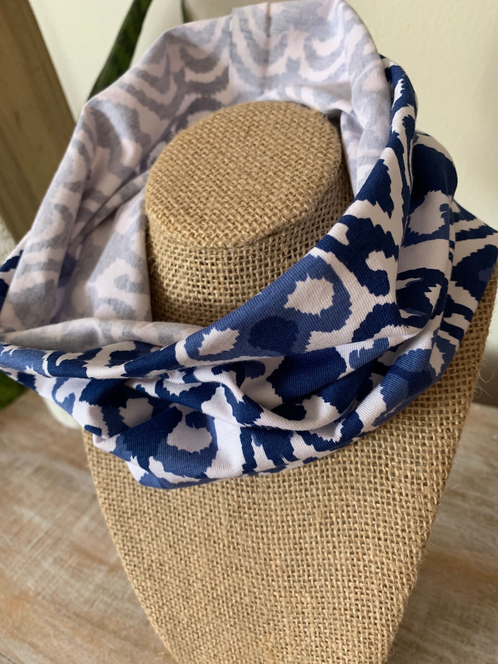 Blue Pattern Jersey Buff adulte | Etsy