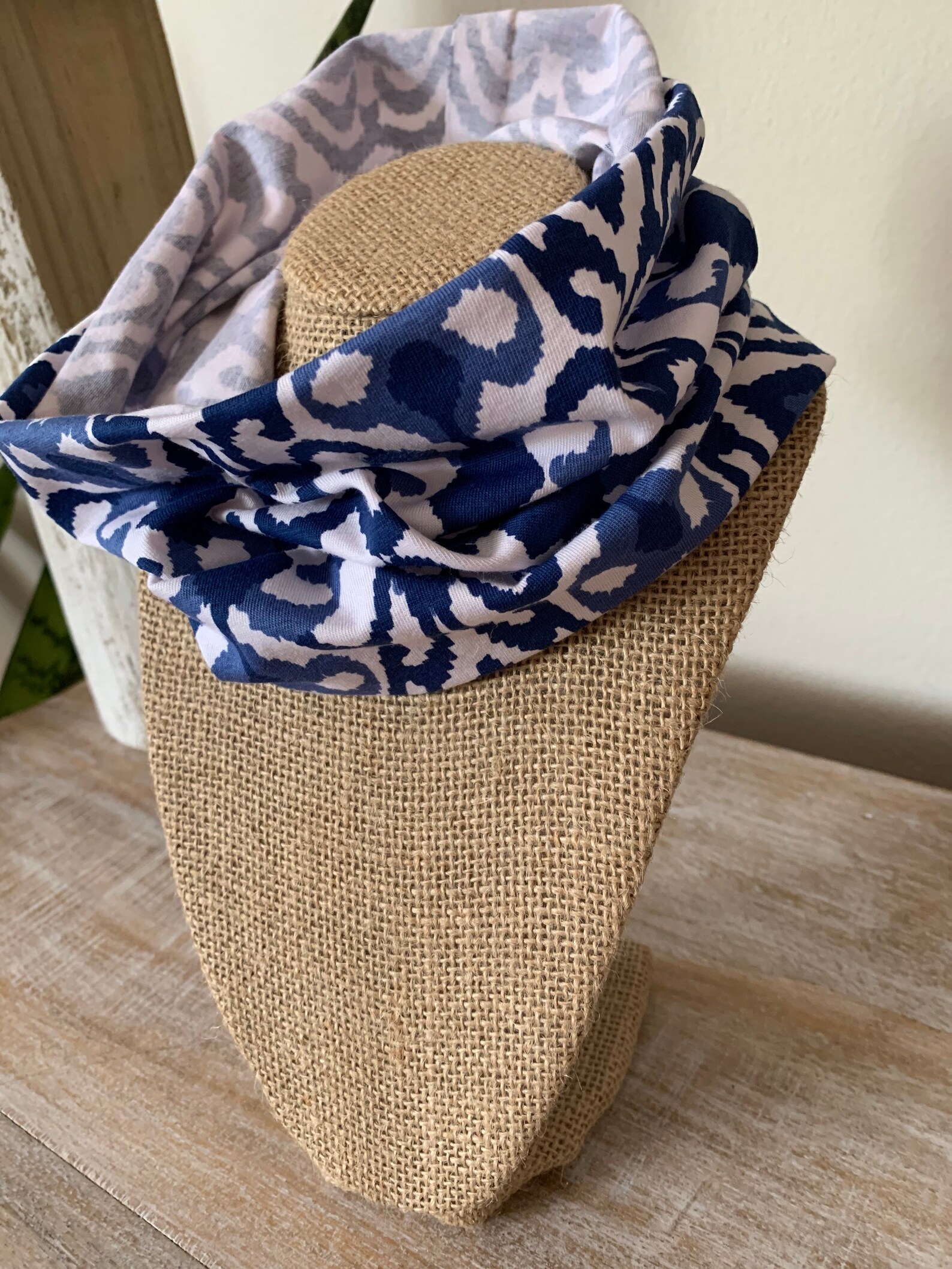 Blue Pattern Jersey Buff adulte | Etsy