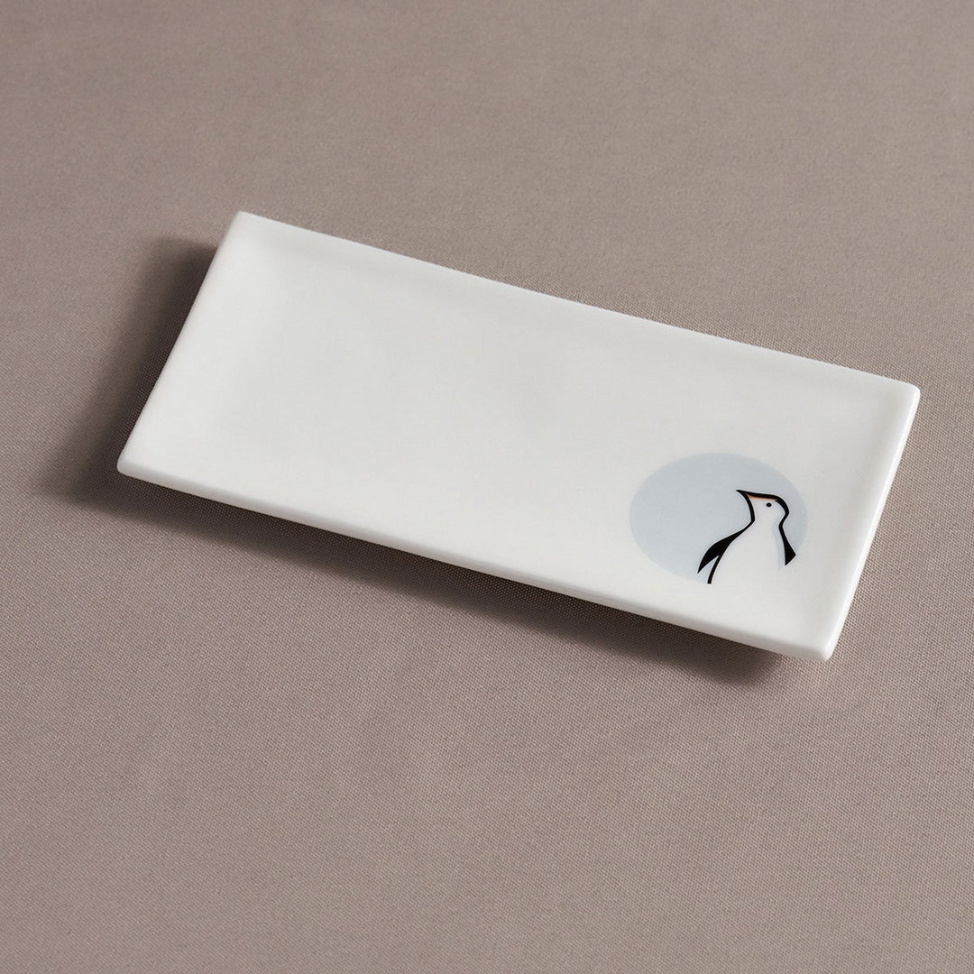 Penguin Mini Tray, Fine Bone China, Luxury Penguin Lover Trinket Dish ...