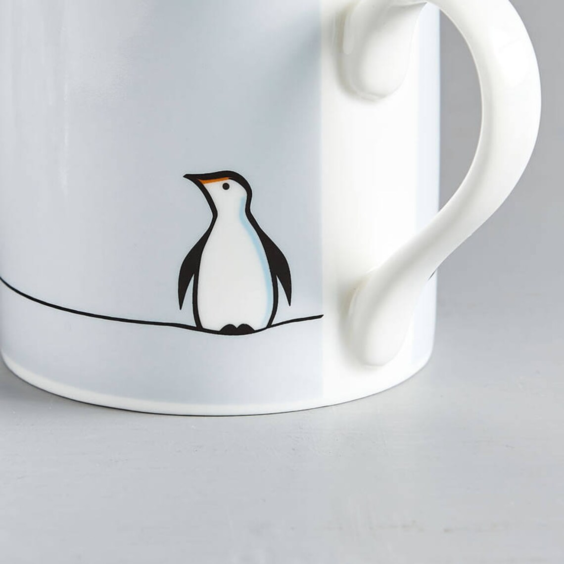 Penguin Mug, Penguin Gift, Fine Bone China Mug, Gift for Penguin Lovers ...