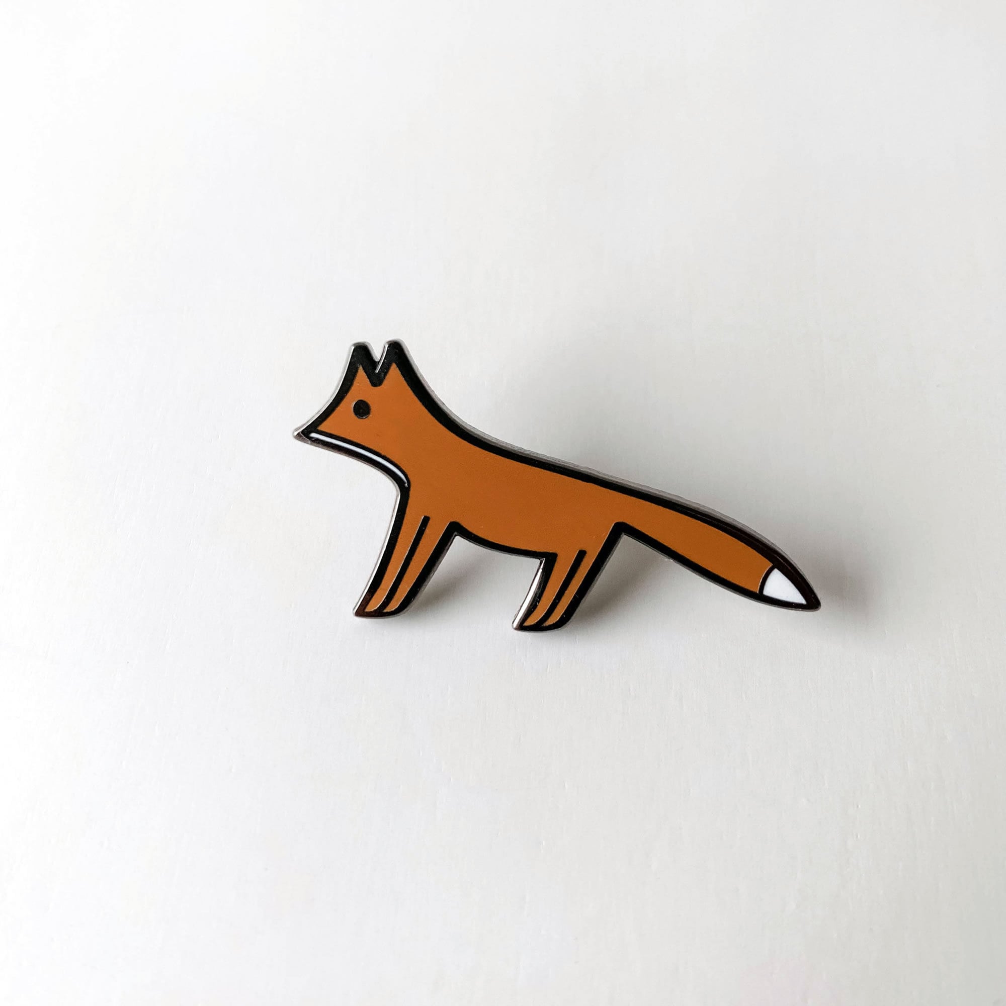 Fox Enamel Pin Lapel Pin Fox Pin Badge Gift for Fox Lover - Etsy