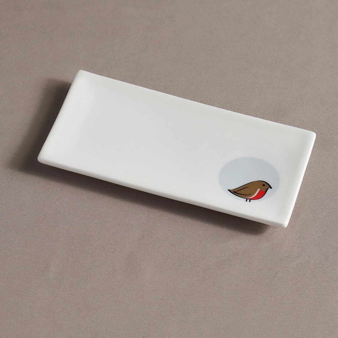 Robin Mini Tray, Fine Bone China Dish, Bird Lover Gift - Etsy