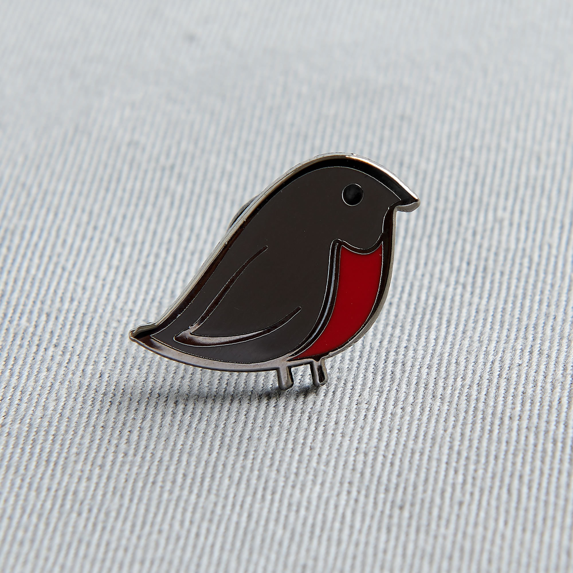 Robin Enamel Pin Enamel Lapel Pin Bird Pin Badge Christmas | Etsy