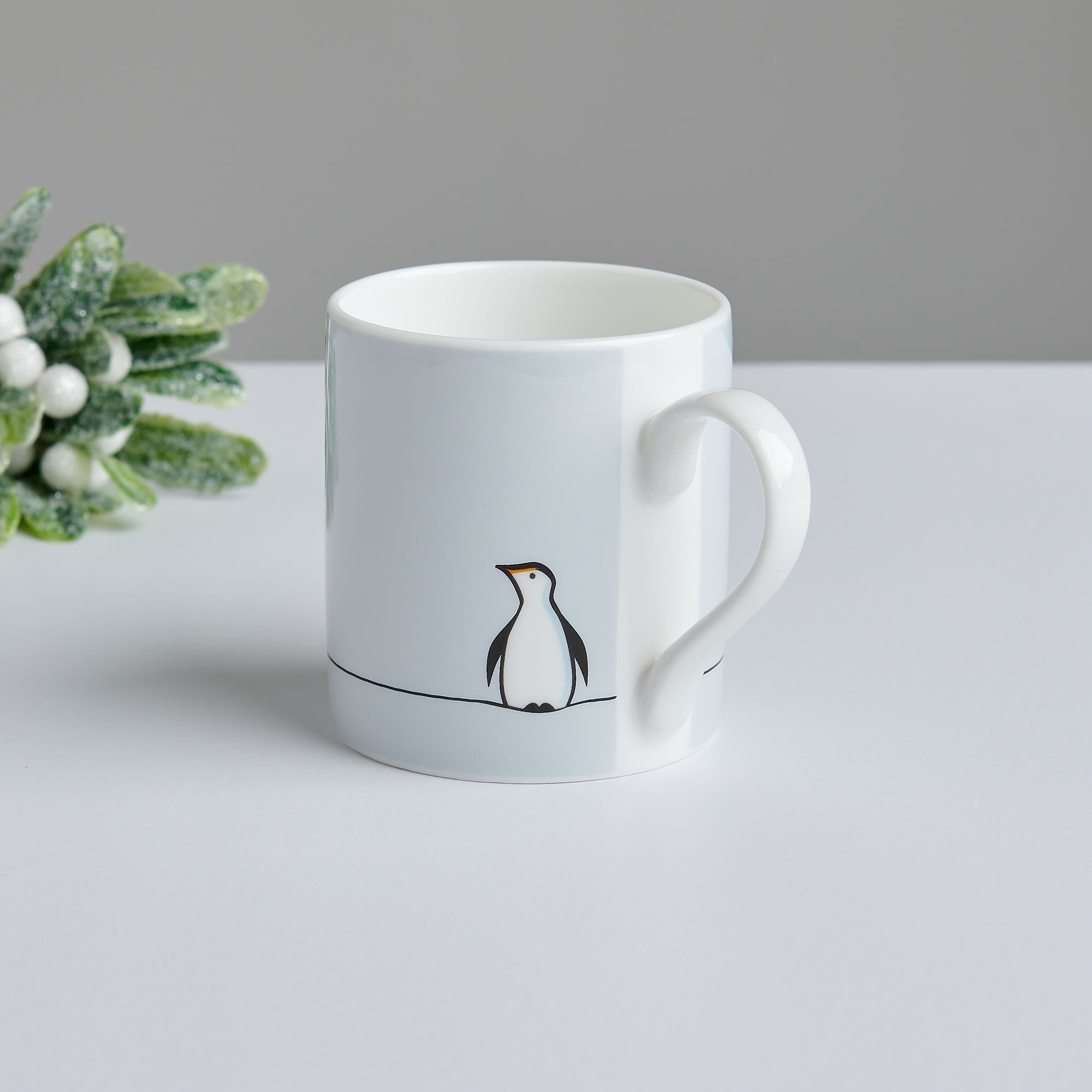Penguin Mug, Penguin Gift, Fine Bone China Mug, Gift for Penguin Lovers ...