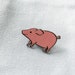 Pig Enamel Pin, Gift for Pig Lovers, Enamel Lapel Pin, Pig Pin, Pig Pin ...