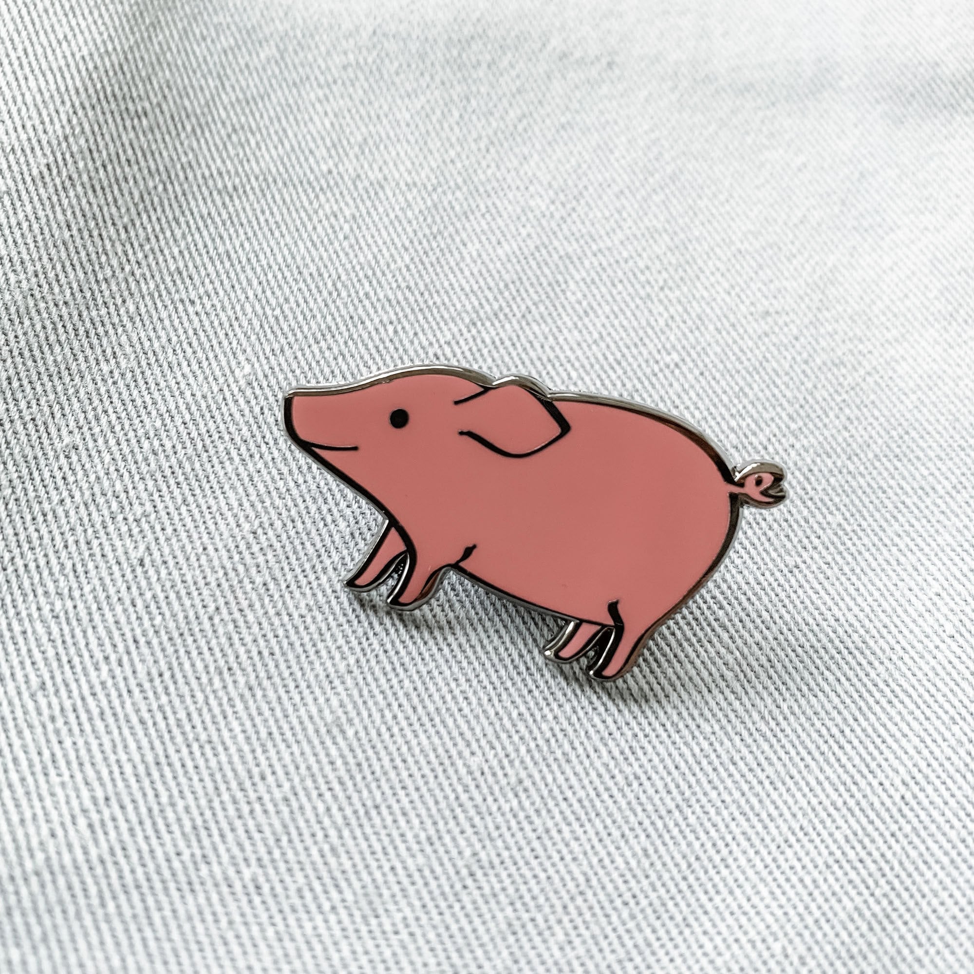 Pig Enamel Pin Gift for Pig Lovers Enamel Lapel Pin Pig - Etsy