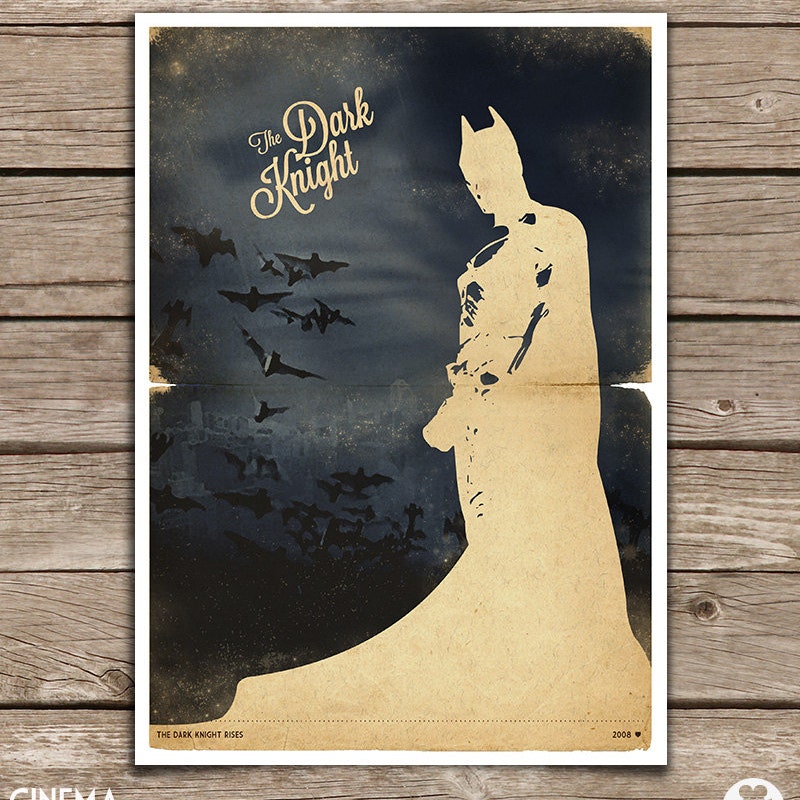 The Dark Knight Posters - Etsy